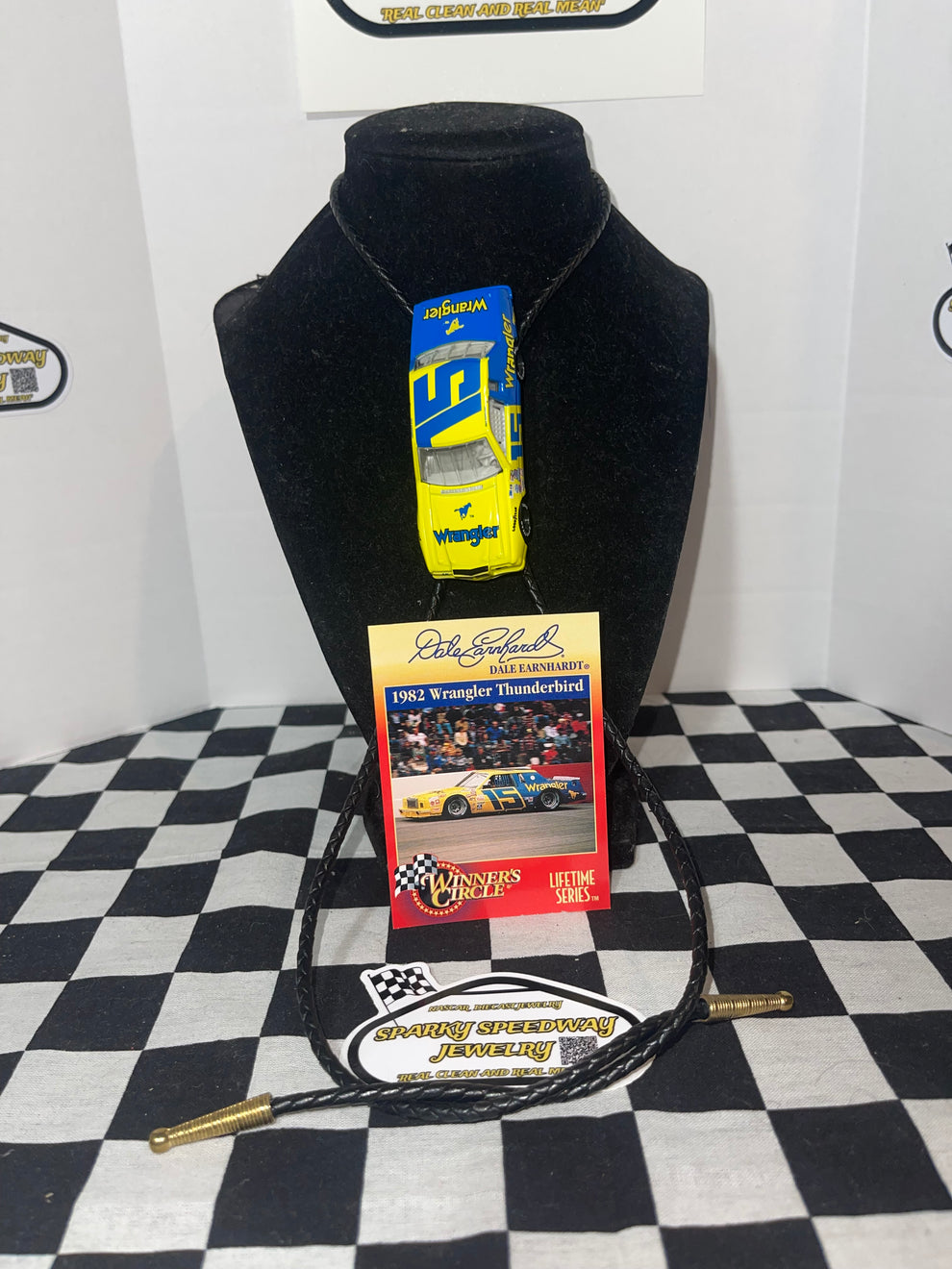 Nascar Bolo Tie - Dale Earnhardt #15 Wrangler – SparkySpeedwayJewelry