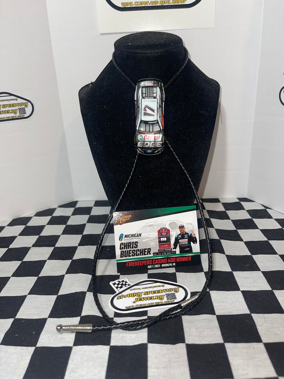 Nascar Bolo Tie - Chris Buescher 17 Castrol EDGE (2023 Michigan Win ...